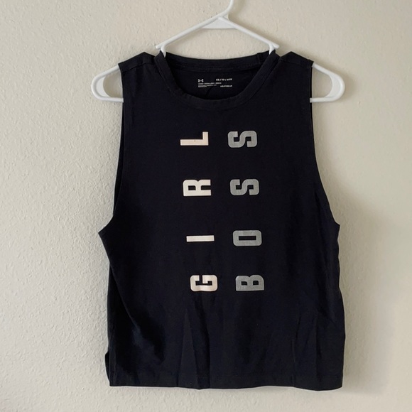 Under Armour | Tops | Girl Boss Tank | Poshmark